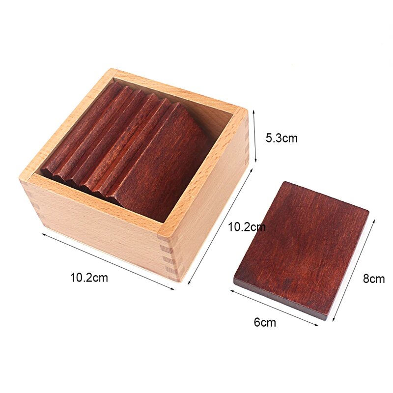 Baric Tablets | Wood N Toys | Montessori sensorial